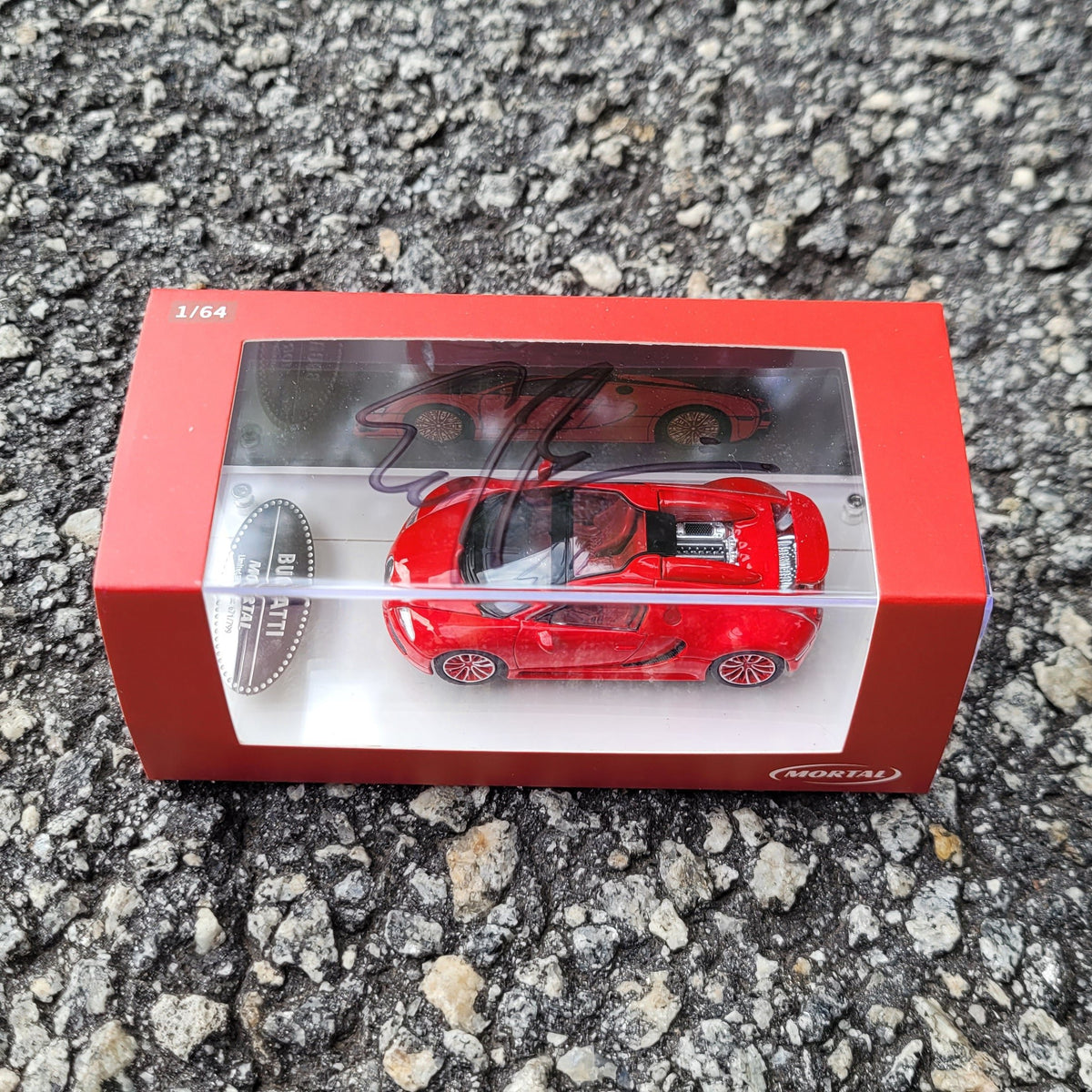Autographed Bugatti Model – VINwiki Online Store